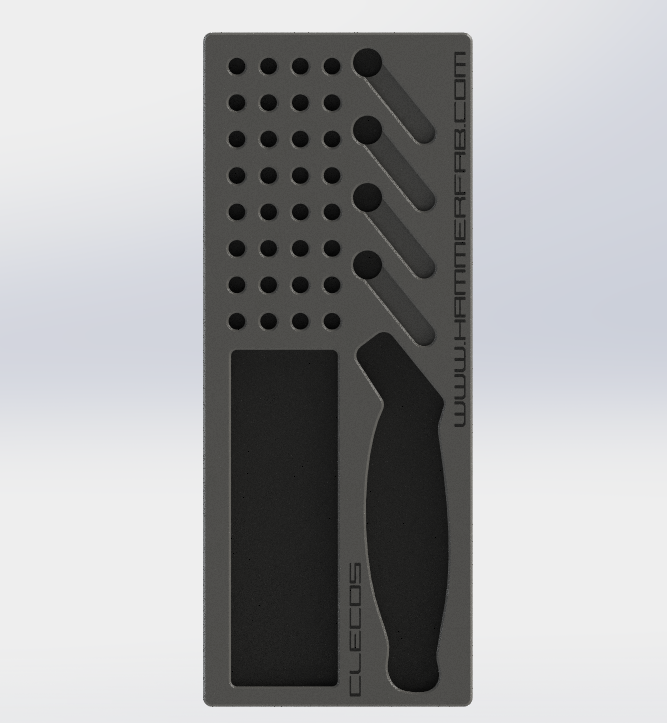 Cleco Kit with Foam Drawer Liner – HAMMERFAB