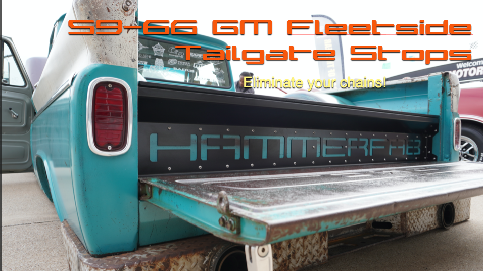 Tailgate Stops Instructions 59-66 GM Fleetside – Hammer Fab