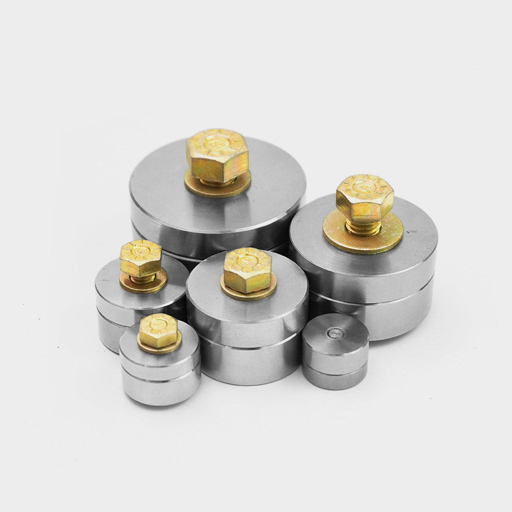 Flat Recess Dimple Die Set - 2, 4 or 6 Piece – HAMMERFAB